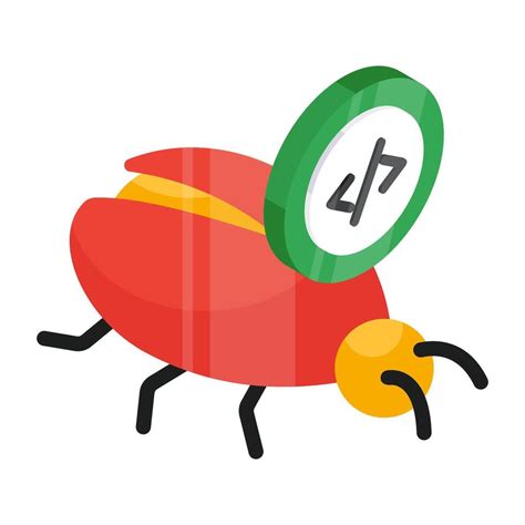Conceptual Flat Isometric Design Icon Of Coding Bug 51841516 Vector Art At Vecteezy