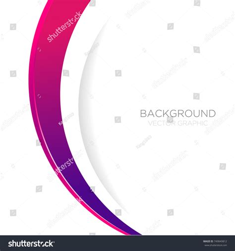gradient curve background overlap layer space stock vector royalty