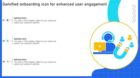 gamified onboarding icon for enhanced user engagement ppt template