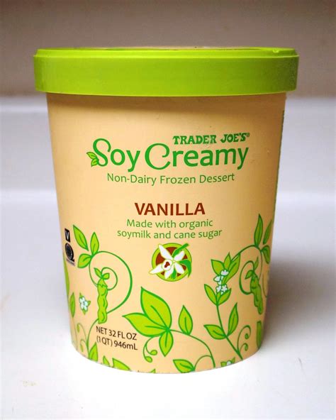 exploring trader joe s trader joe s soy creamy non dairy frozen