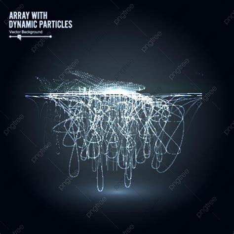 array vector with splash particles template download on pngtree