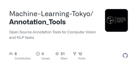 Github Machine Learning Tokyoannotationtools Open Source Annotation Tools For Computer
