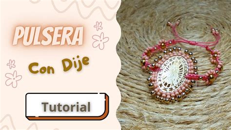 Como Hacer Una Pulsera con Dije Muy Fácil y Rápido Paso a Paso Tutorial YouTube