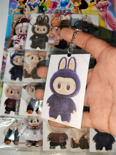 20pcs Assorted Design Labubu Keychain Back And Front Design Laminated Lazada Ph