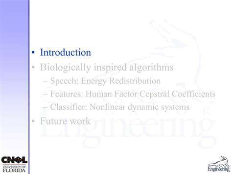 Ppt Biologically Inspired Noise Robust Speech Recognition For Both Man And Machine Powerpoint