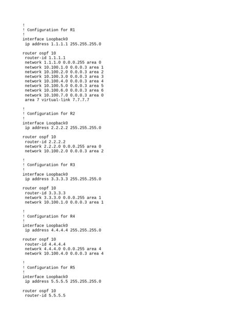 Ospf Combined Config Pdf