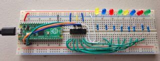 Shift Register 74HC595 With Raspberry Pi Pico MicroPython