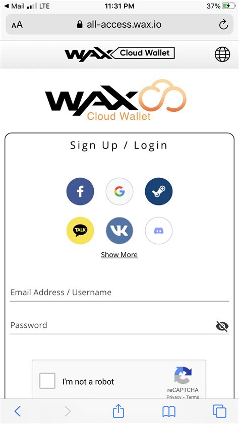 How To Create Your Wax Cloud Wallet To House Your NFTs