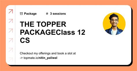 The Toppers Package🔥class 12 Cs With Nitin Paliwal