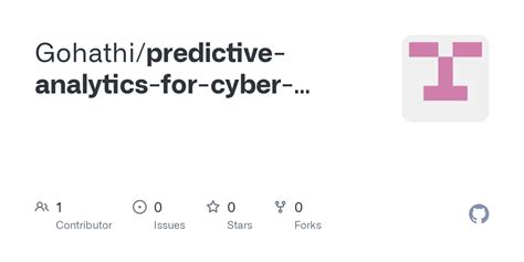 Github Gohathipredictive Analytics For Cyber Threats To Improve