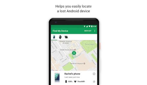 Find My Device Formerly Android Device Manager Locate Ring Lock Or