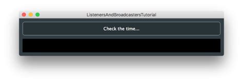 Tutoriallistenersandbroadcasters Juce