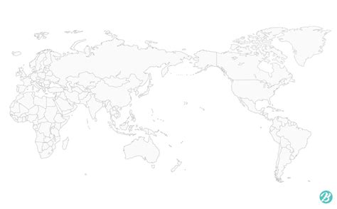 세계지도 국경선 일러스트 Ai 다운로드 어반브러시
