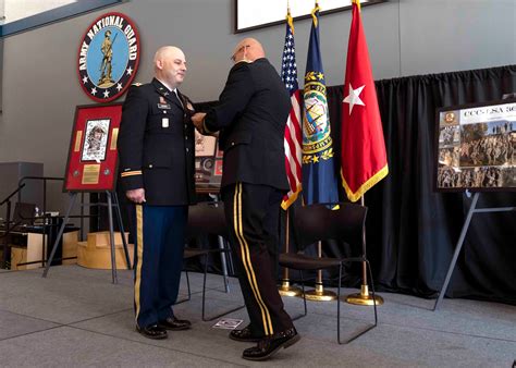 New Hampshire National Guard - From right, Brig. Gen. John LeBlanc, assistant adjutant general ...