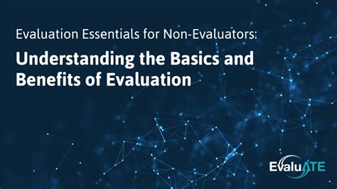 Webinars Evaluate