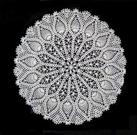 Oval Pineapple Doily Crochet Pattern Artofit