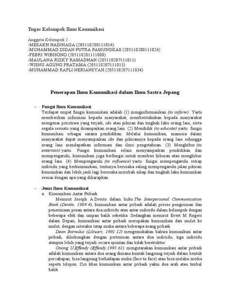 Tugas Ilkom Didan Wibi Mesahk Pdf