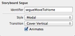 Ios Segue Passing Data But Not Animating The ViewController Presentation Stack Overflow