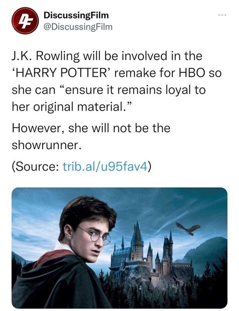 [电视剧]hbo将重制《哈利波特》系列，一本一季，jk罗琳全程深度参与 Nga玩家社区