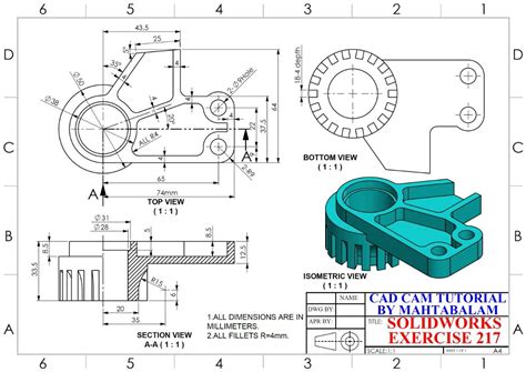 Best 12 Solidworks Advanced Tutorial Single Cylinder Engine Block Modeling Artofit