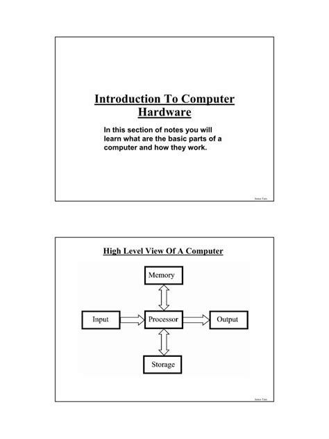 Pdf Introduction To Computer Hardwarepagescpscucalgarycanotes