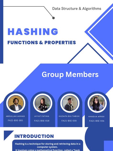 hashing pdf