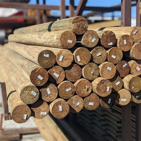 Treated Pine Logs Jimboomba Timbers