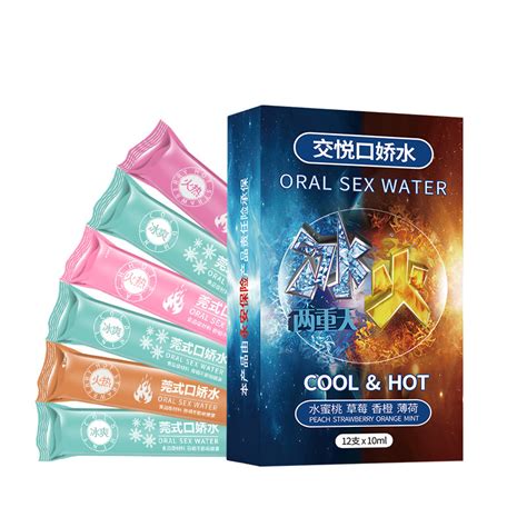 Nước Tình Yêu Oral Sex Water Chính Hãng Băng Hỏa Vị Bạc Hà Và Dâu Nữ
