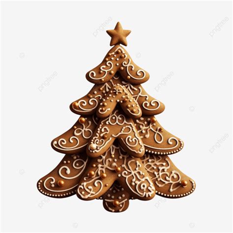 진저브레드 크리스마스 트리 모양 흰색 그림에 고립 크리스마스 쿠키 크리스마스 과자 Png 일러스트 및 이미지 에 대한 무료 다운로드 Pngtree