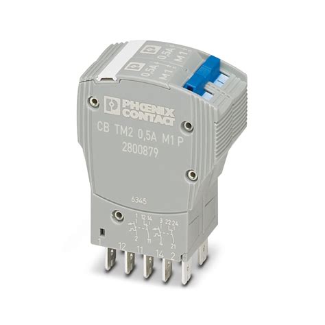 CB TM2 0.5A M1 P - Термомагнитный защитный выключатель - 2800879 ...