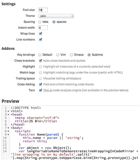 Twdtw 3 Codemirror User Settings Hacks