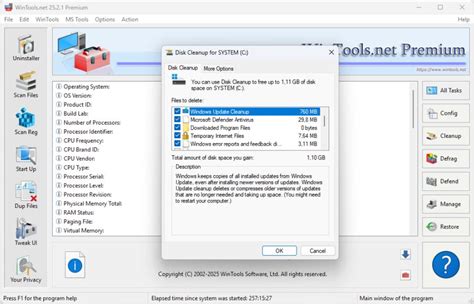 WinTools Net How To Perform Disk Cleanup In The MS Windows Operating System Using The Built In