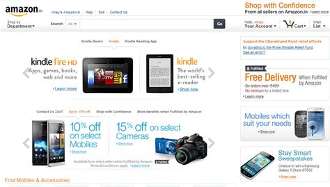 Amazon Opens Its India Specific Website With Lots Of Freebies Insights Ias