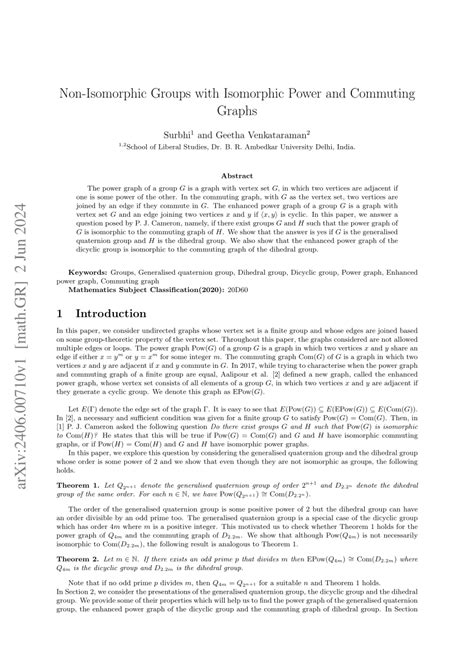pdf non isomorphic groups with isomorphic power and commuting graphs