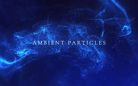 After Effects Templates Particles Natural Texture Motion Graphics Ambient Website Travel