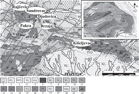 A Segment Of The Map Schmid Et Al 2008 Showing The Major Tectonic Download Scientific