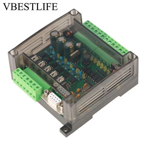 Fx1n 14mt Plc Motor Regulator Industrial Control Board Programmable Controller For Stepper Motor