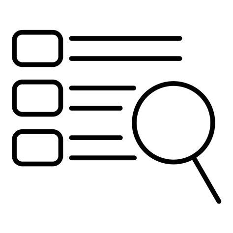 Index Line Icon 14812552 Vector Art At Vecteezy