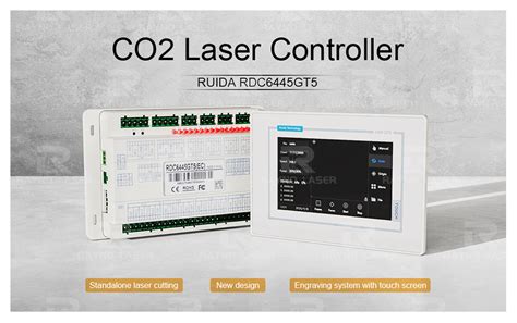 Co2 Laser Cutting Board Ruida Rdc6445gt5 Laser Controller For Laser