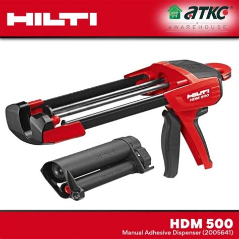 Hilti Hdm 500 Manual Adhesive Dispenser Cw Cartridge Holder 2005641