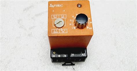 SYRELEC DAR2 TIMER RELAY 24VAC DC