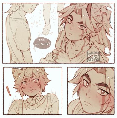 Itto X Gorou Cute Drawings Ship Art Character Design