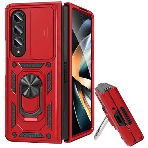 Slim Armour Shockproof Case For Samsung Galaxy Z Fold Red