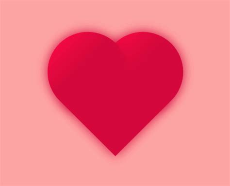 纯css3红心跳动动画特效