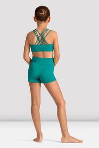 Girls Mirella Celestia High Waist Printed Short Barre And Pointe