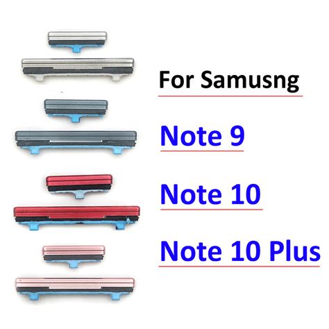New Side Power Button Key Volume Button For Samsung Note 9 10 Plus