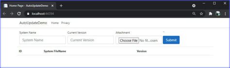 ClickOnce Auto Update Installer Alternative Using ASP NET Core