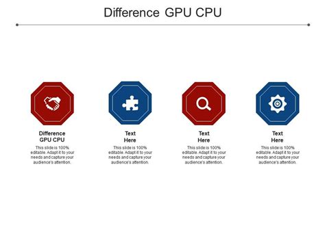 Difference GPU CPU Ppt Powerpoint Presentation Portfolio Show Cpb Presentation Graphics