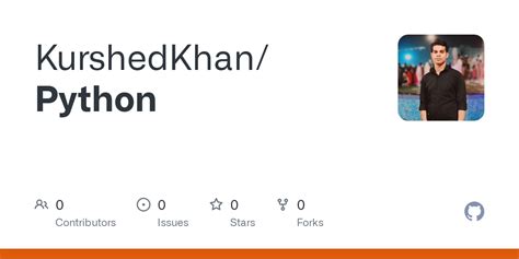 Github Kurshedkhanpython