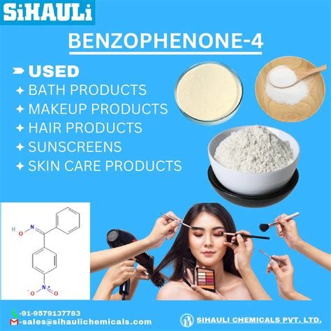 Benzophenone 4 Manufacturers In India Sihauli Chemicals Private Limited
